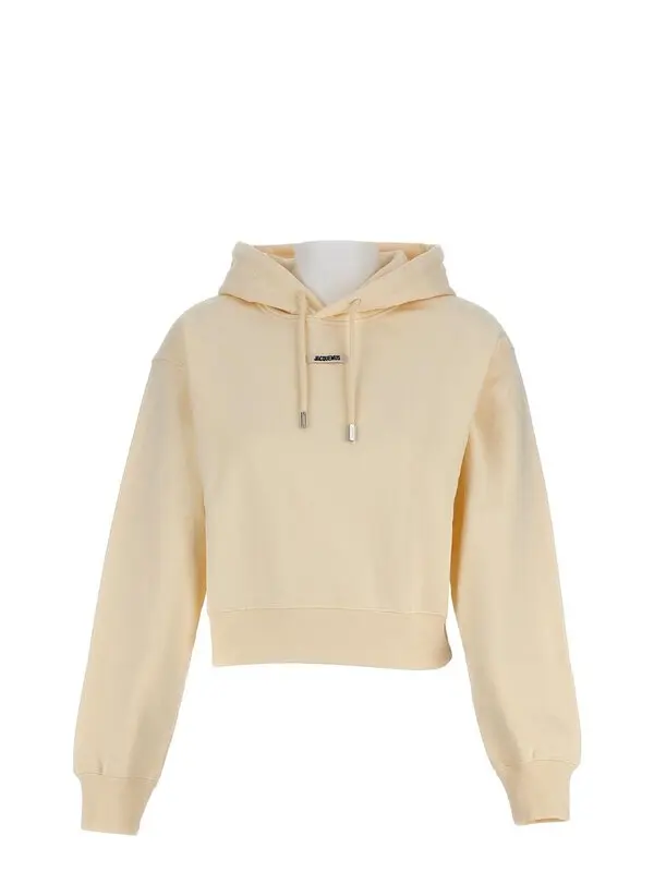 Jacquemus Gros Grain Sweatshirt - Beige