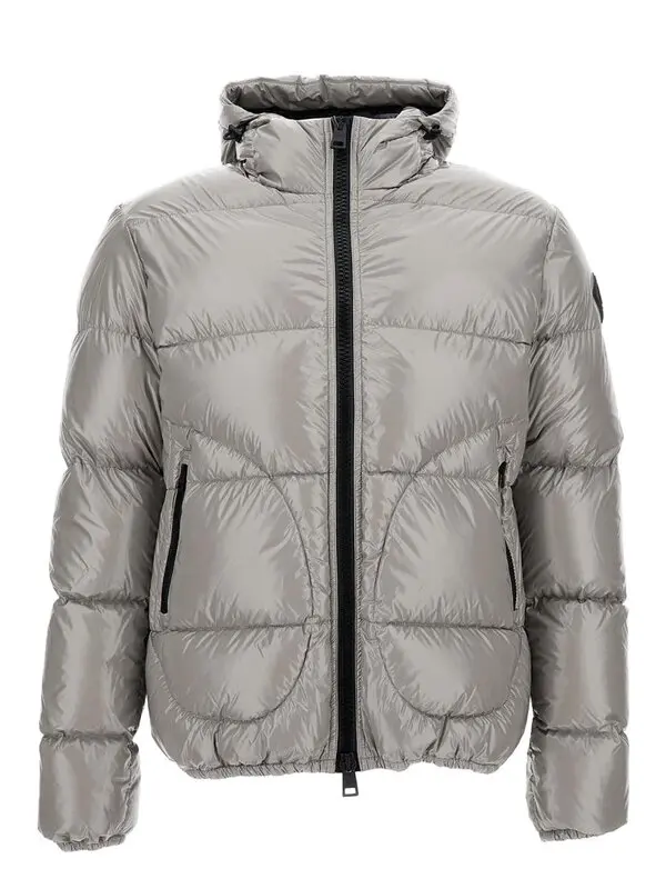 Herno Glossy Down Bomber - Grey