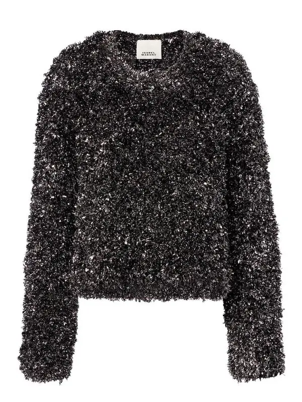 Isabel Marant Fedorina Embellished Jacket - Silver