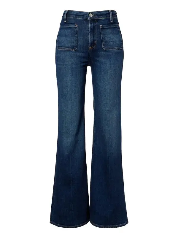 Citizens Of Humanity Kimberly Mid-rise Flared Jeans - Blue