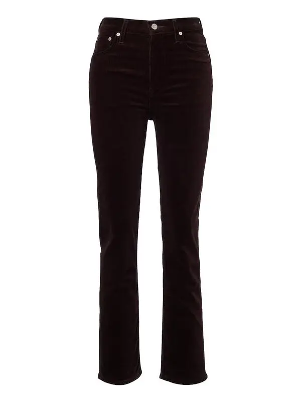 Citizens Of Humanity Blaine High-rise Straight Jeans - Brown