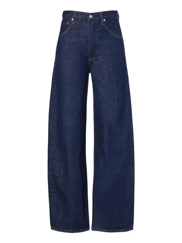 Citizens Of Humanity Ayla High-rise Wide-leg Jeans - Blue