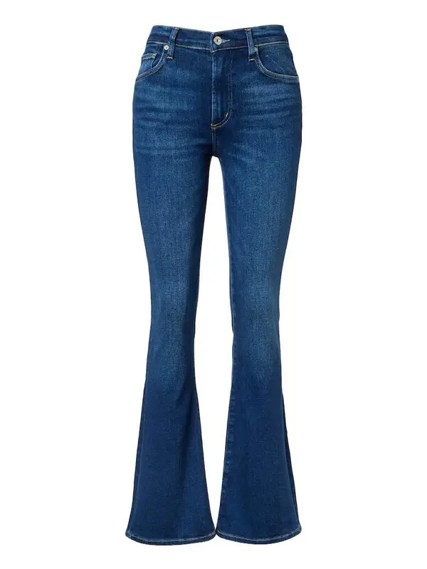 Citizens Of Humanity Lilah High-rise Flared Jeans - Blue