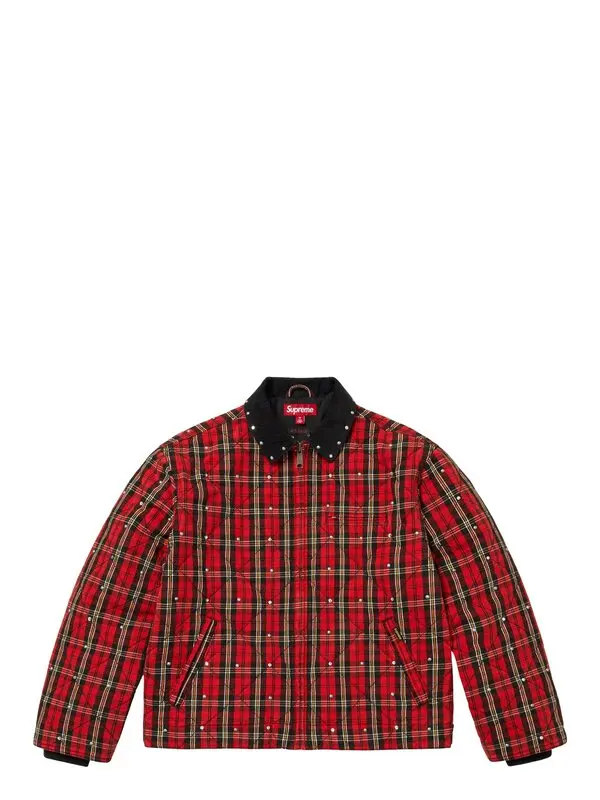 Supreme X B.b. Simon Quilted Work Jacket - Red