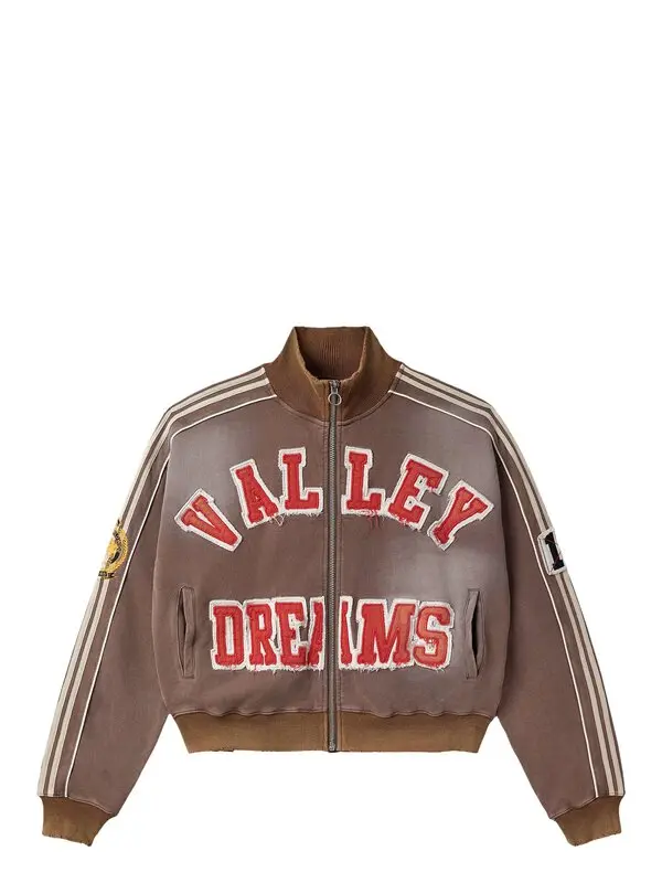 VALE FOREVER Olympia Berlin Zip Up - Brown
