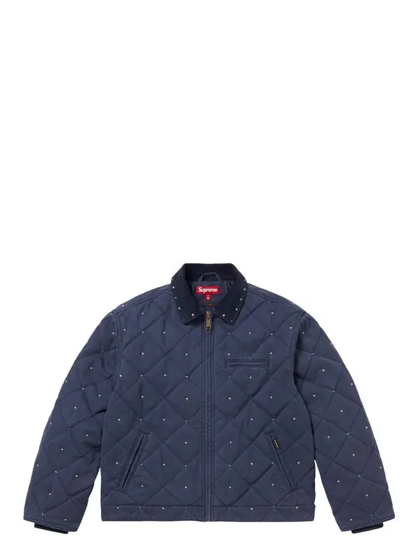 Supreme X B.b. Simon Quilted Work Jacket - Blue