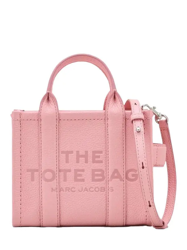 Marc Jacobs The Crossbody Leather Tote Bag - Pink