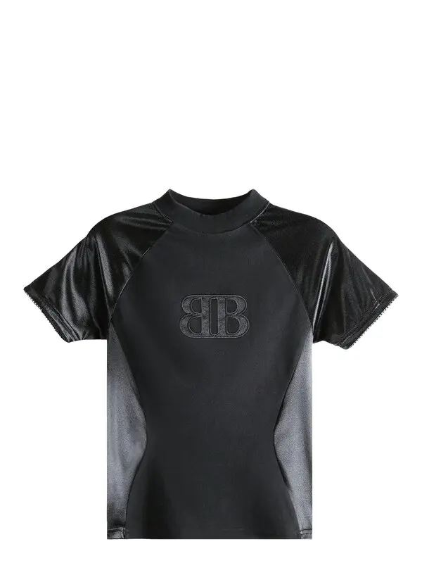 Balenciaga Fitted Top - Black