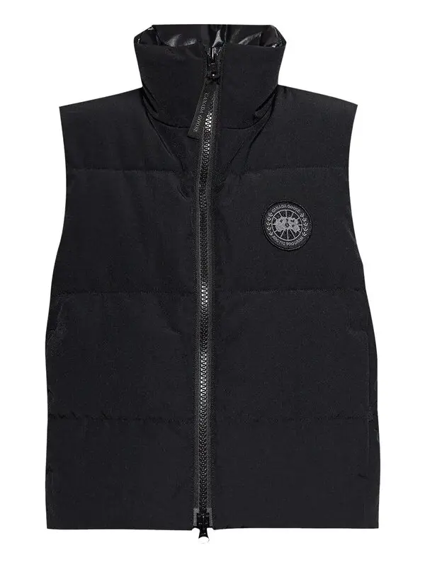 Canada Goose Label Grandview Cropped Vest - Black