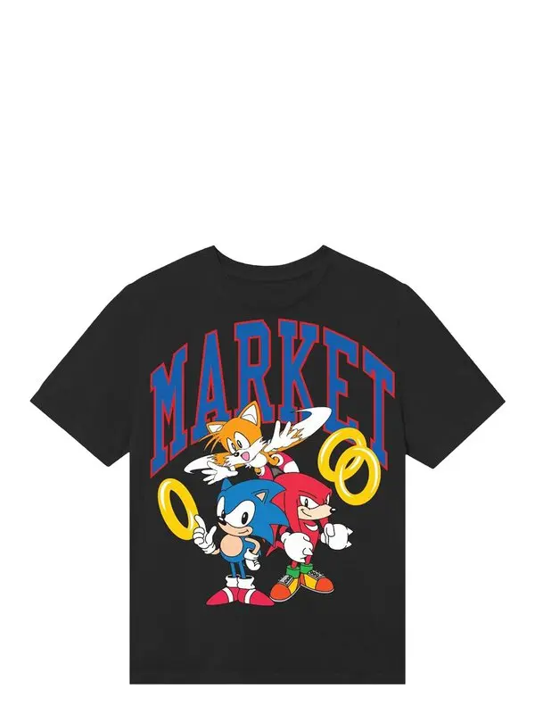 MARKET X Sonic Group T-shirt - Black