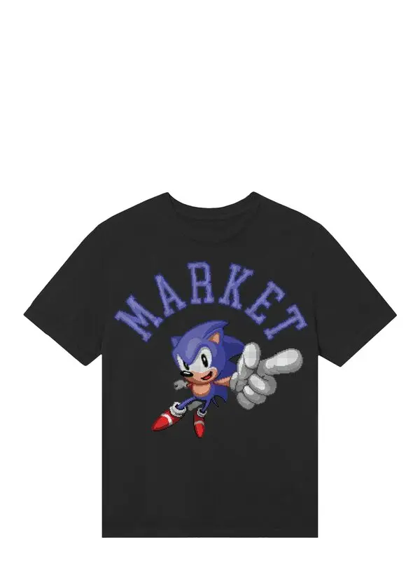 MARKET X Sonic No.1 T-shirt - Black