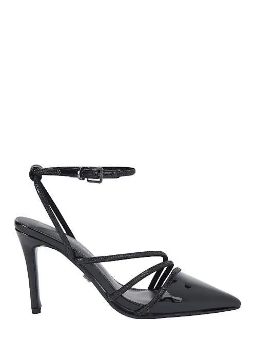 Kurt Geiger Savanna Heeled Courts - Black