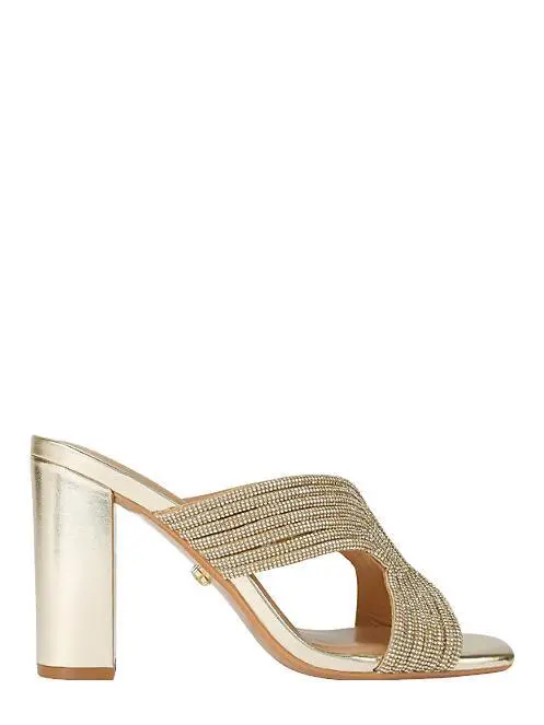 Carvela Paparazzi Embellished Sandals - Gold