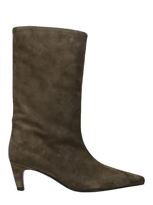 JUDE Cave Suede Knee-high Boots - Brown