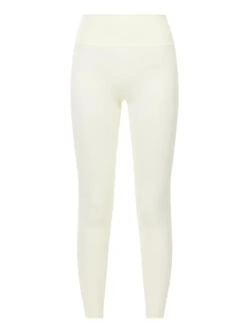 THE COUTURE CLUB Sculpting Emblem High-rise Gym Leggings - Yellow