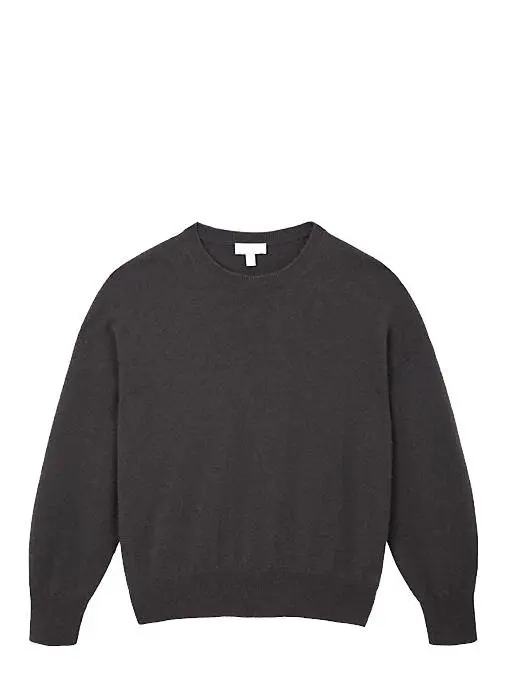 THE WHITE COMPANY Relaxed-fit Cashmere Jumper - Hotchocola