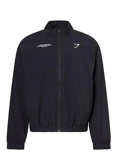 GYMSHARK Condition Club Long-sleeve Nylon Blend Track Jacket - Gs Black