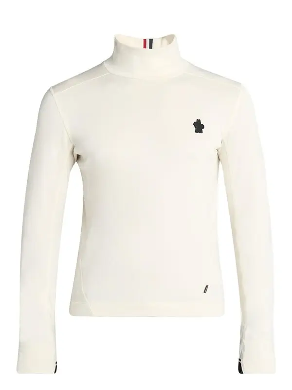 Moncler Polartec Base Layer Turtleneck - Cream
