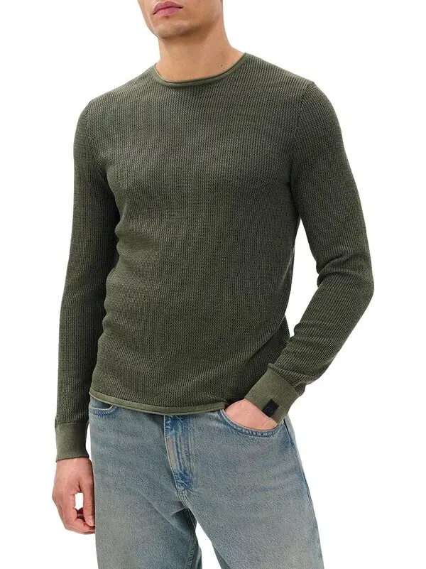 Rag & Bone Gregory Cashmere Crewneck Sweater - Dark Green
