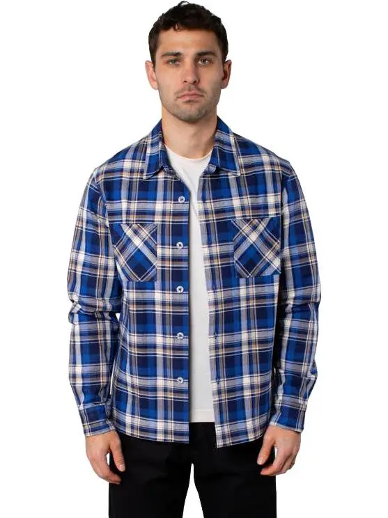 LEISURE LAB Outlander Button Up - Deep Current