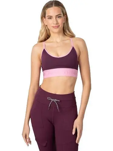 Kari Traa Var Sports Bra - Wine