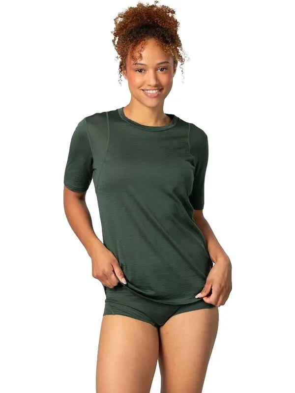 Kari Traa Embla Wool T-shirt - Thyme