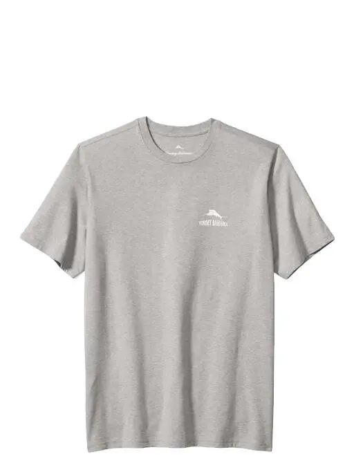 Tommy Bahama Barks & Recreation Graphic T-shirt - Grey Heather
