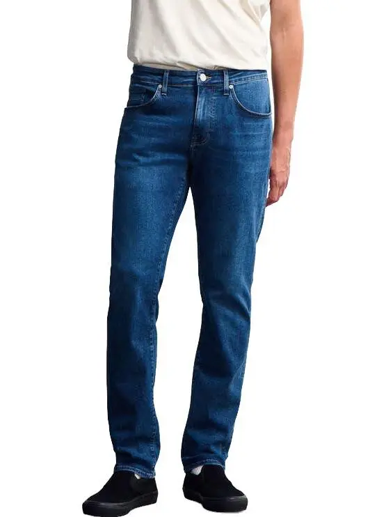 GENERAL DENIM WORKS Ride Slim Fit Jeans - Dark Brushed Denim