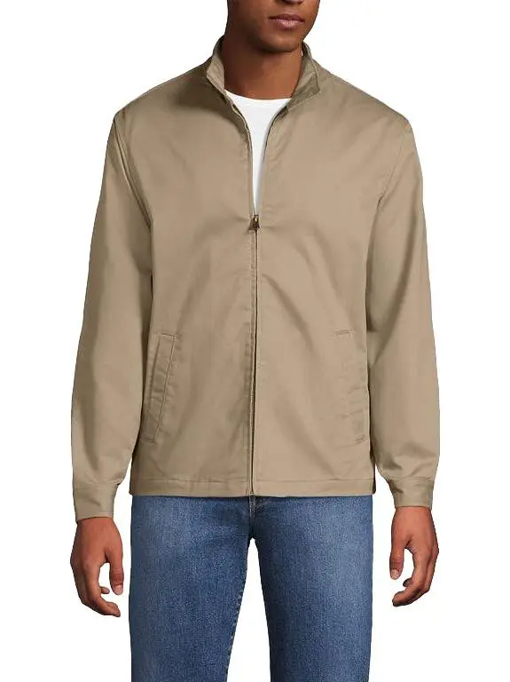 LANDS' END Travel Kit Harrington Jacket - Khaki