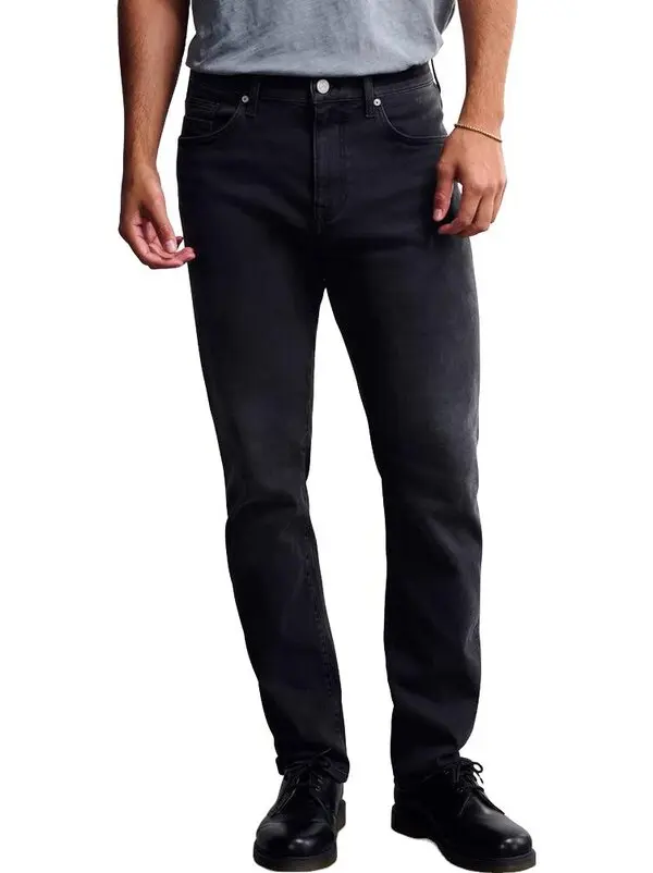 GENERAL DENIM WORKS Bridge Straight-leg Jeans - Smoke Denim