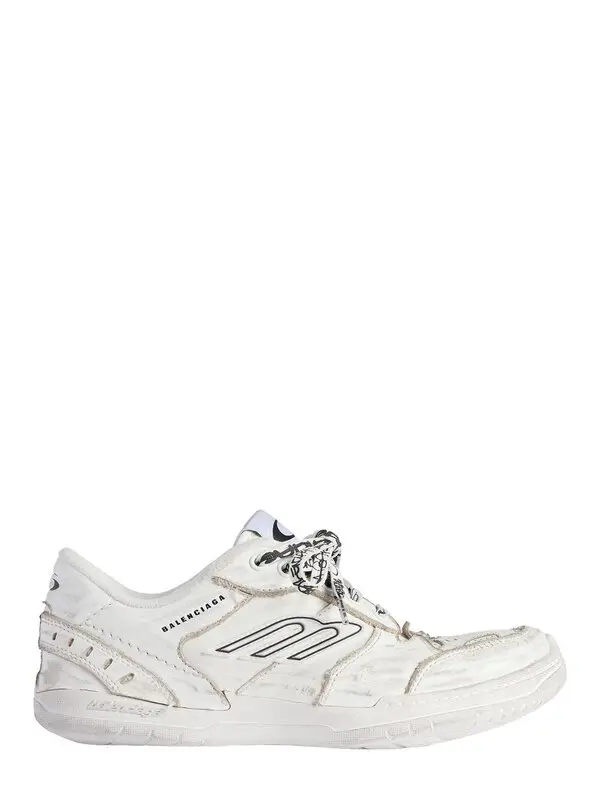 Balenciaga Hamptons Low-top Sneakers - White