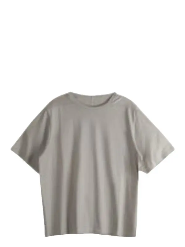Rick Owens Cotton Jersey Brad T-shirt - Pearl