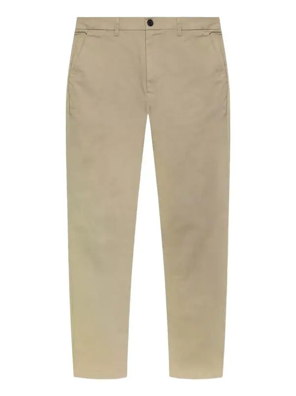 ALLSAINTS Embroidered Cotton Trousers - Neutrals