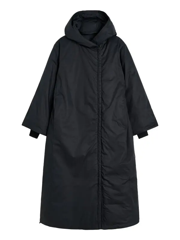 BY MALENE BIRGER Camie Recycled Cotton Coat - Black