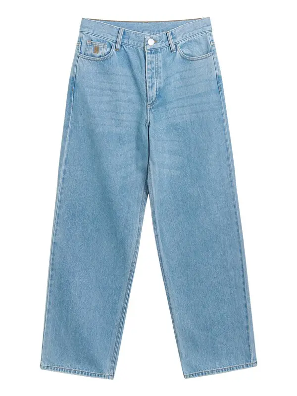 BY MALENE BIRGER Vinola Organic Cotton Jeans - Denim Blue