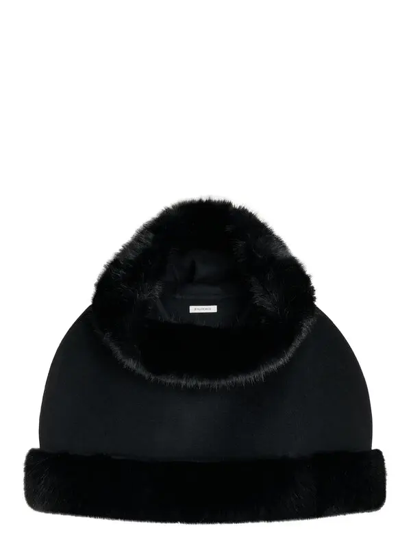BY MALENE BIRGER Marta Wool Cape - Black