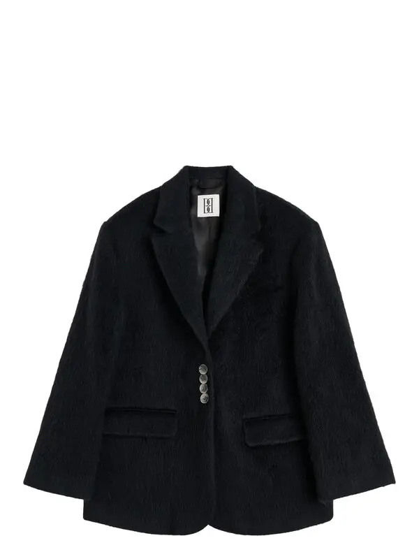BY MALENE BIRGER Biena Single-breasted Blazer - Black