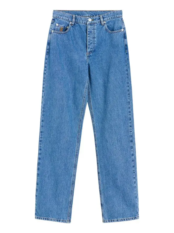 BY MALENE BIRGER Chicago Organic Cotton Jeans - Mid Denim Blue