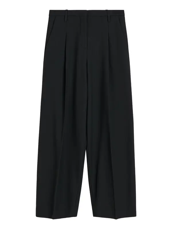 BY MALENE BIRGER Elsa Wide-leg Trousers - Black