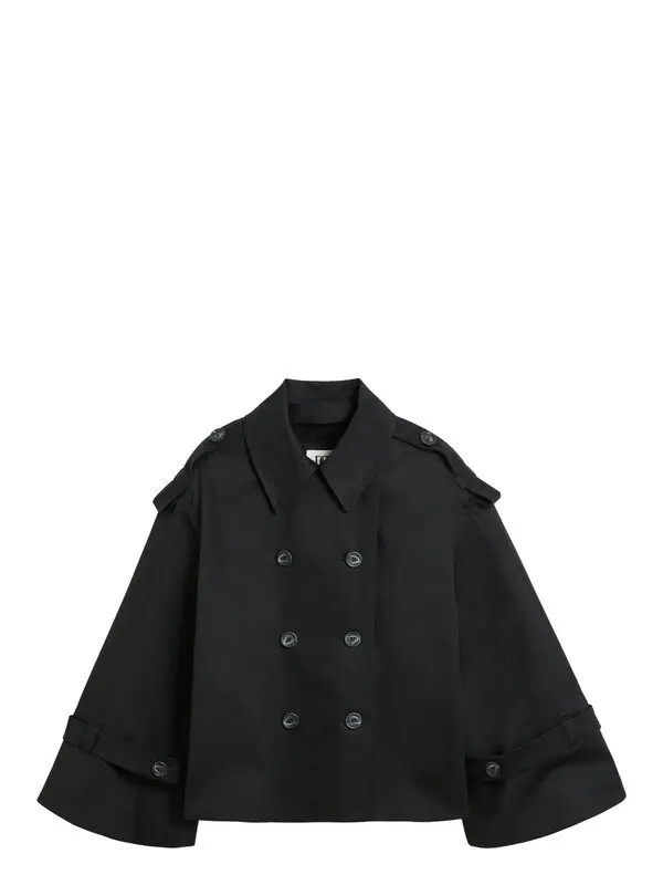 BY MALENE BIRGER Alisandra Trench Jacket - Black