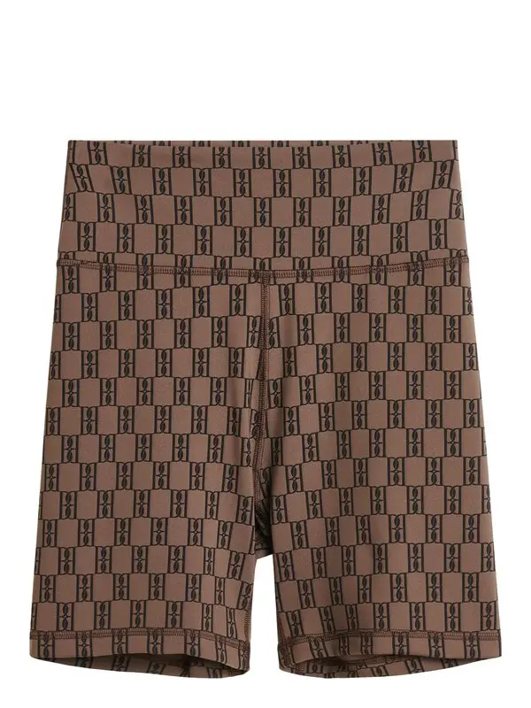 BY MALENE BIRGER Siola Athletic Shorts - Dark Mahogany