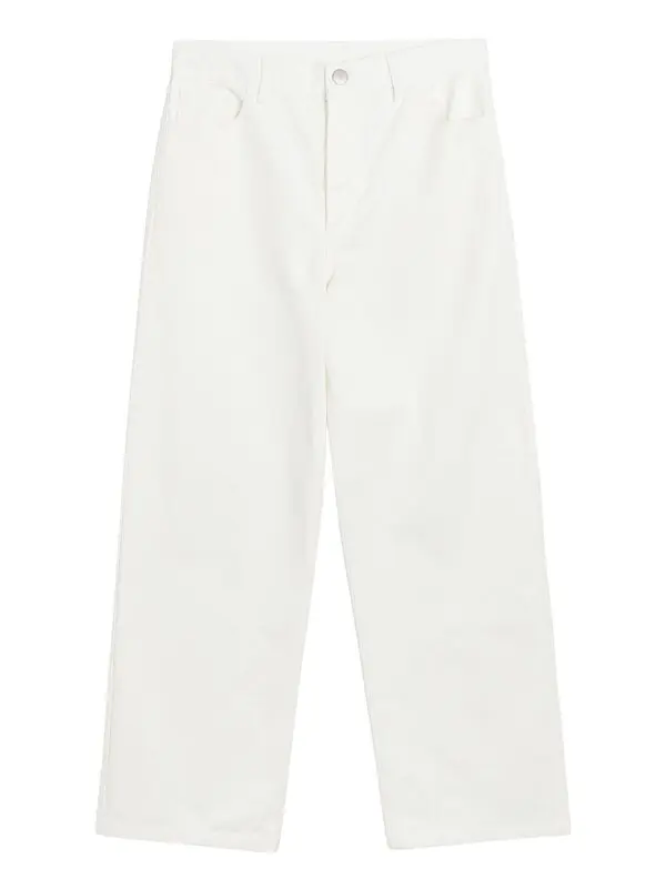 BY MALENE BIRGER Vinola Organic Denim Jeans - Soft White