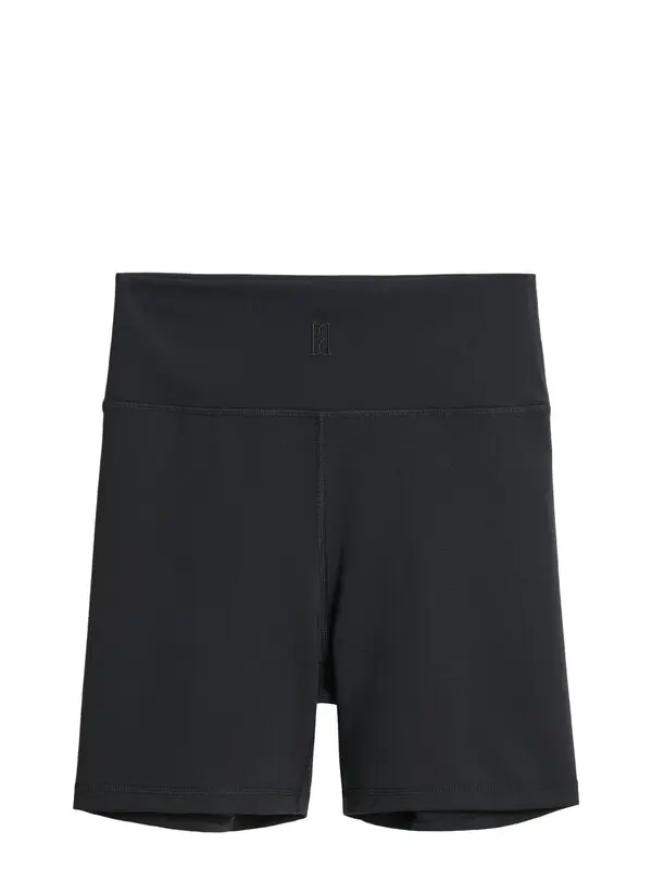 BY MALENE BIRGER Siola Monogrammed Shorts - Black