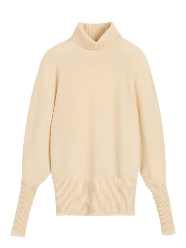 BY MALENE BIRGER Magosa Turtleneck Sweater - Wood