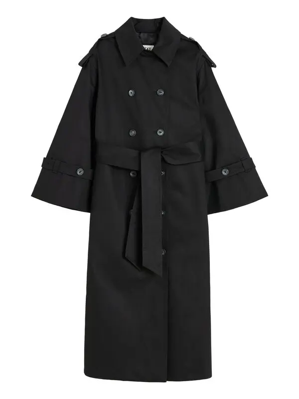 BY MALENE BIRGER Alaya Trench Coat - Black