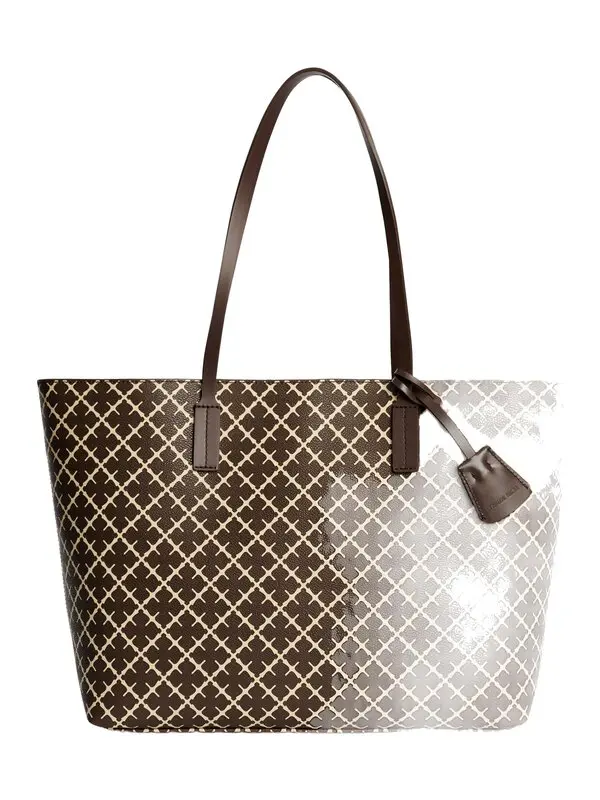 BY MALENE BIRGER Abigail Printed Tote - Warm Brown