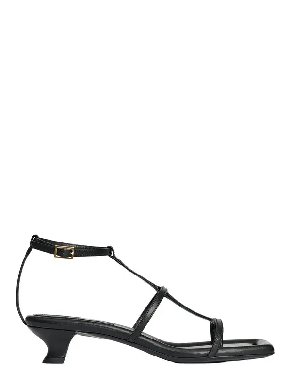 BY MALENE BIRGER Teva Leather Sandals - Black