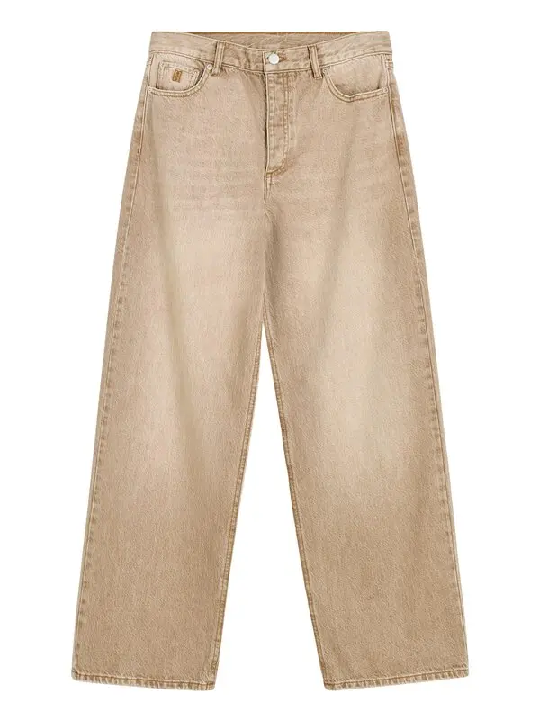 BY MALENE BIRGER Vinola Organic Cotton Jeans - Toasted Coconut