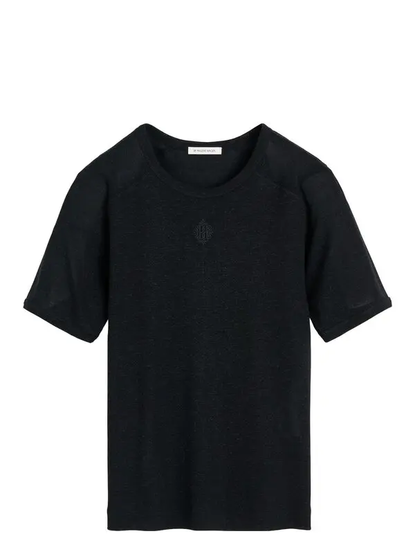 BY MALENE BIRGER Alezio T-shirt - Black