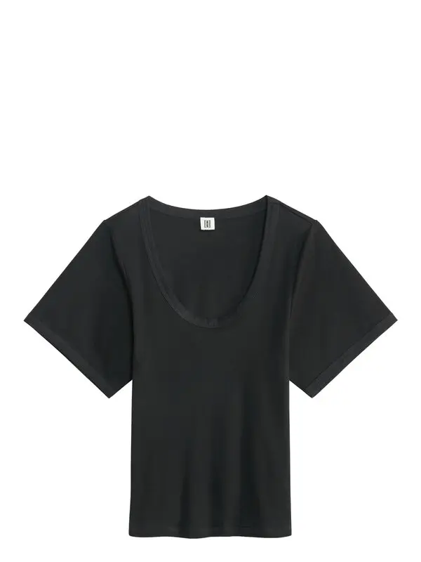 BY MALENE BIRGER Lunai T-shirt - Black